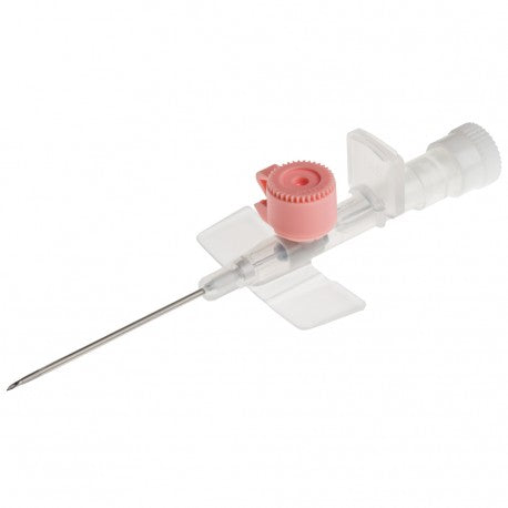 BD Venflon Pro IV Cannula With Injection Port 20g Pink 32mm Box of 50 ...