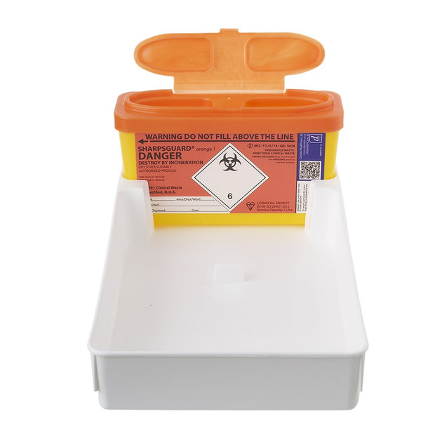 Daniels POUDS Community Tray Sharps Bin Bracket – Ovilcare