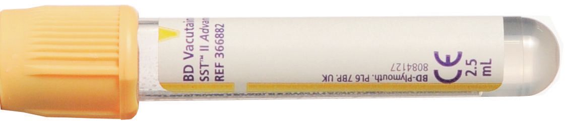 Serum Separator Tubes, SST™ II Advance, BD Vacutainer 4ml - Pack of 10 ...