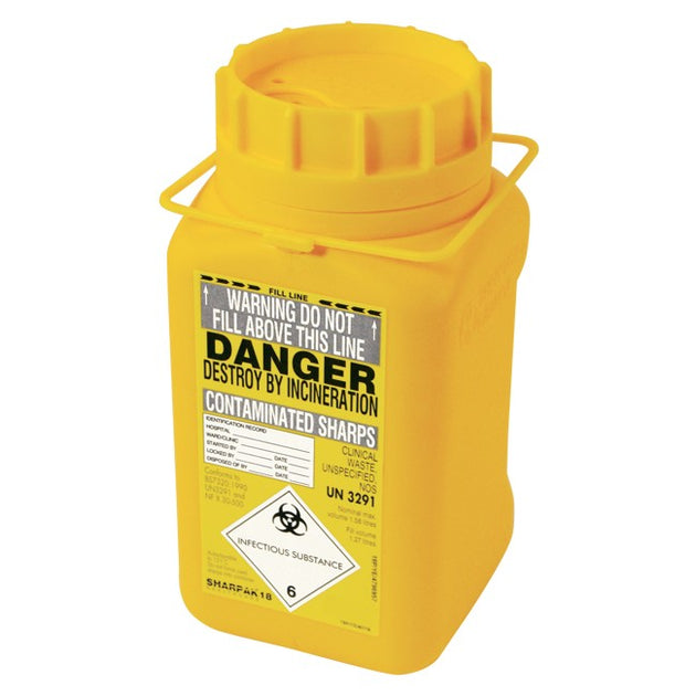 Sharpak 18 yellow - 1.58ltr – Ovilcare