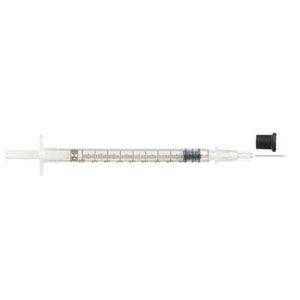 BD Vacutainer A-Line Syringe 1ml With Needle 25g [Pack of 100] Excl ...