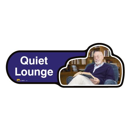Find Signage Dementia Quiet Lounge Sign – Ovilcare