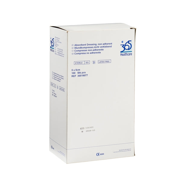365 Non Adherent Wound Dressings (5 x 5 cm) - Pack of 24 – Ovilcare