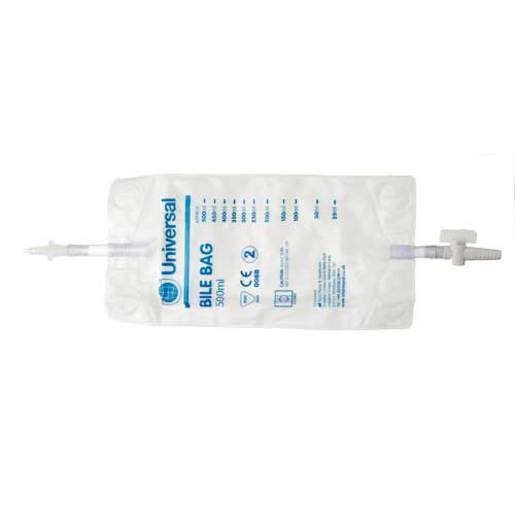 Universal Sterile Bile Collection Bags 500 ml Ryles/Kehrs - Pack of 50 ...